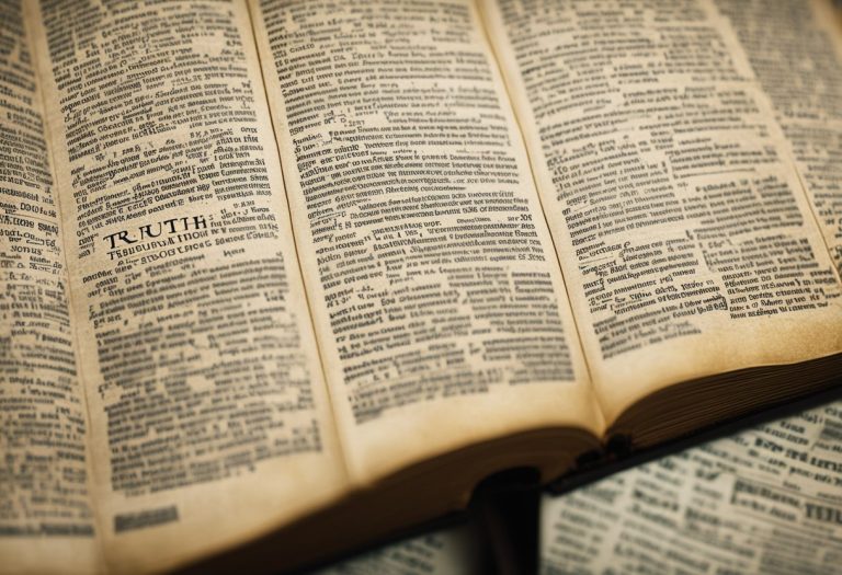 How Many Times Is Truth Mentioned in the Bible?